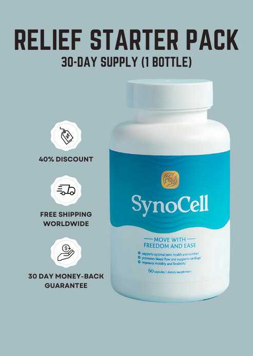 SynoCell – Triple Relief Formula for Joint & Back Pain – SYNOCELL